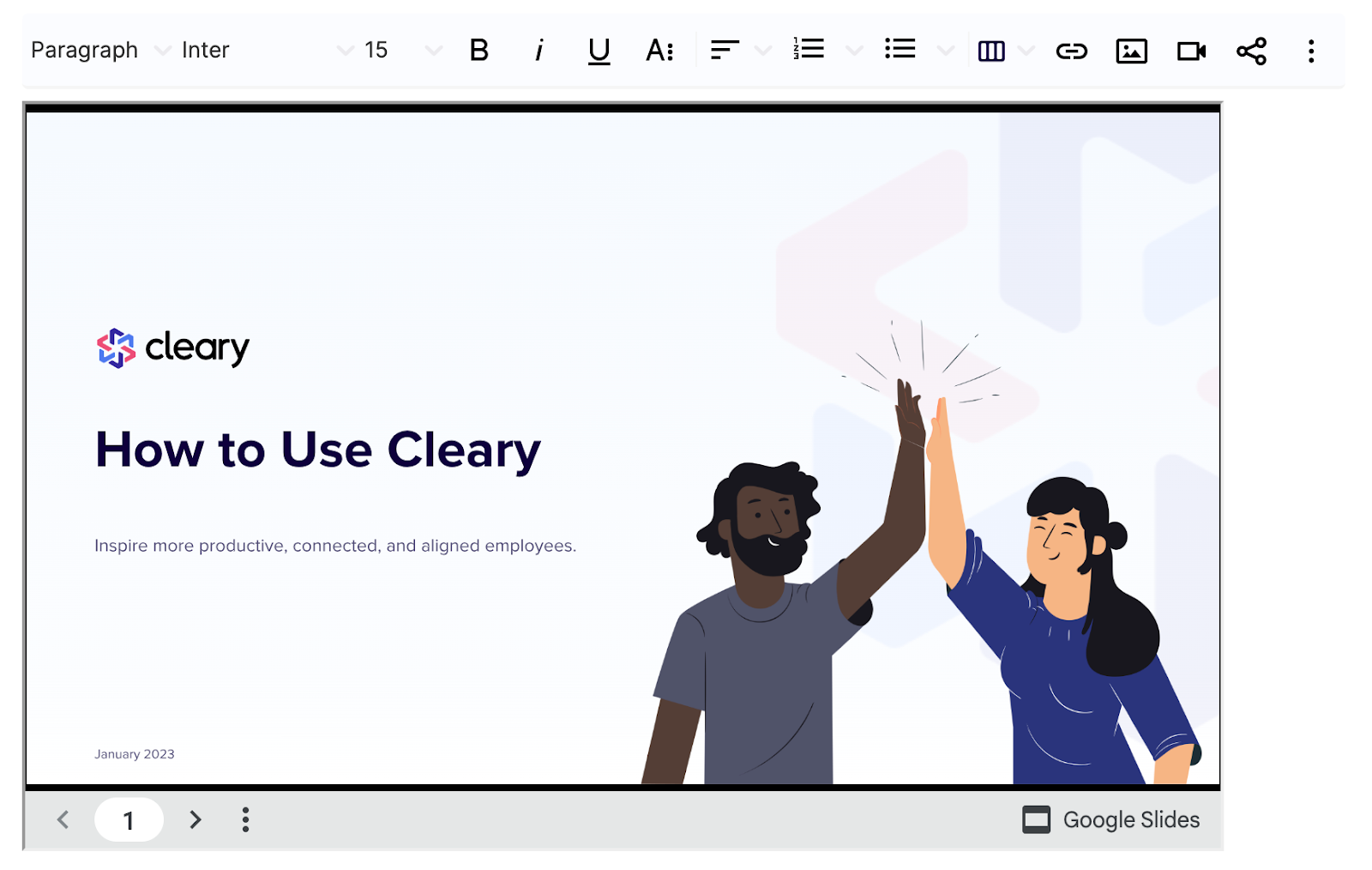 Embedding Files and Documents in Pages – Cleary
