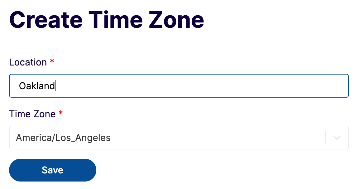 Time Zones – Cleary